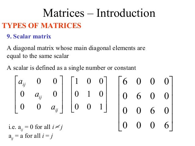 Ppt on matrices and Determinants