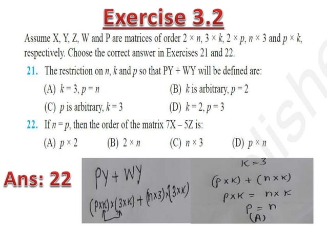 Ppt on matrices | PPT