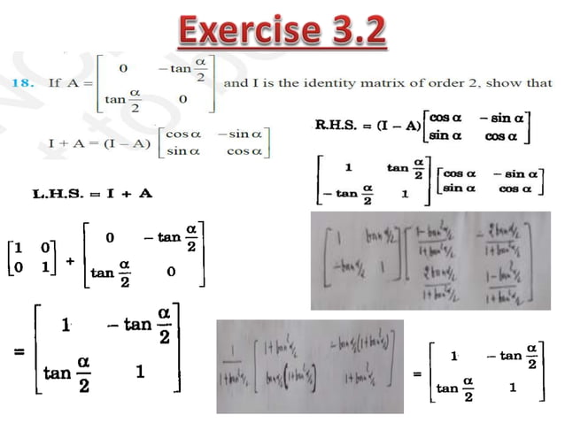 Ppt on matrices | PPT