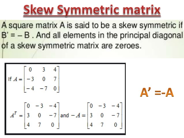 Ppt on matrices | PPT