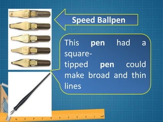 tools, supplies, materials and equipment in mechanical drafting | PPTX