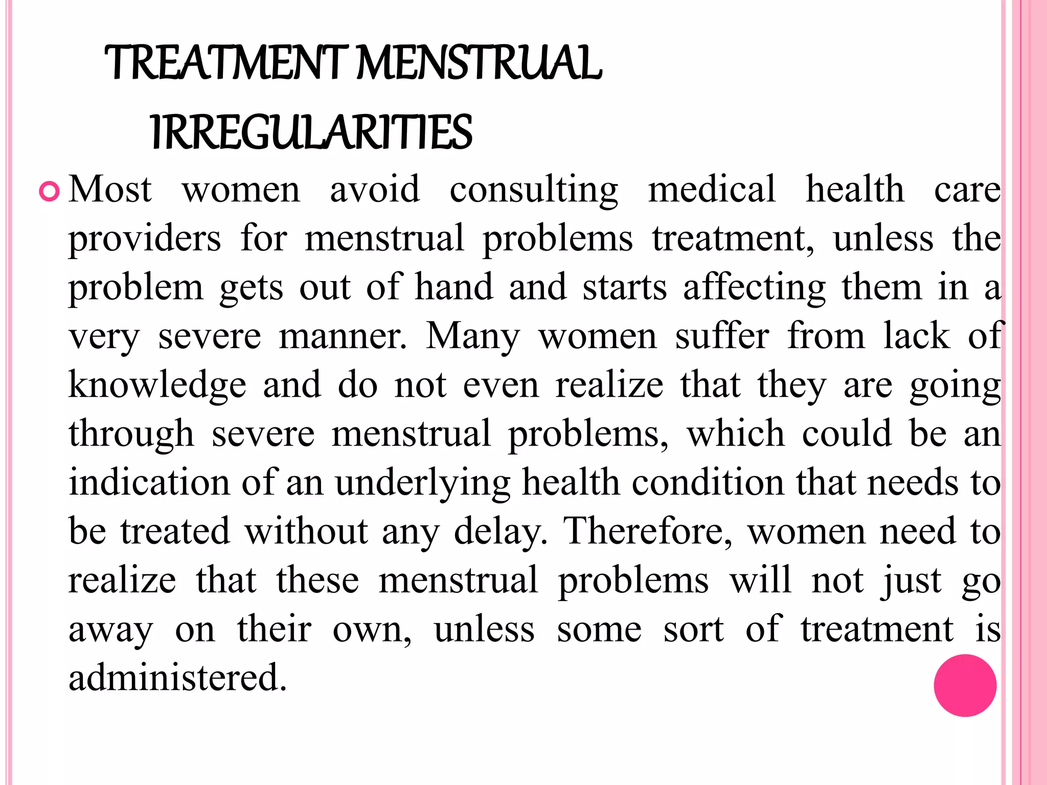 PPT on Menstrual irregularities (1).pptx