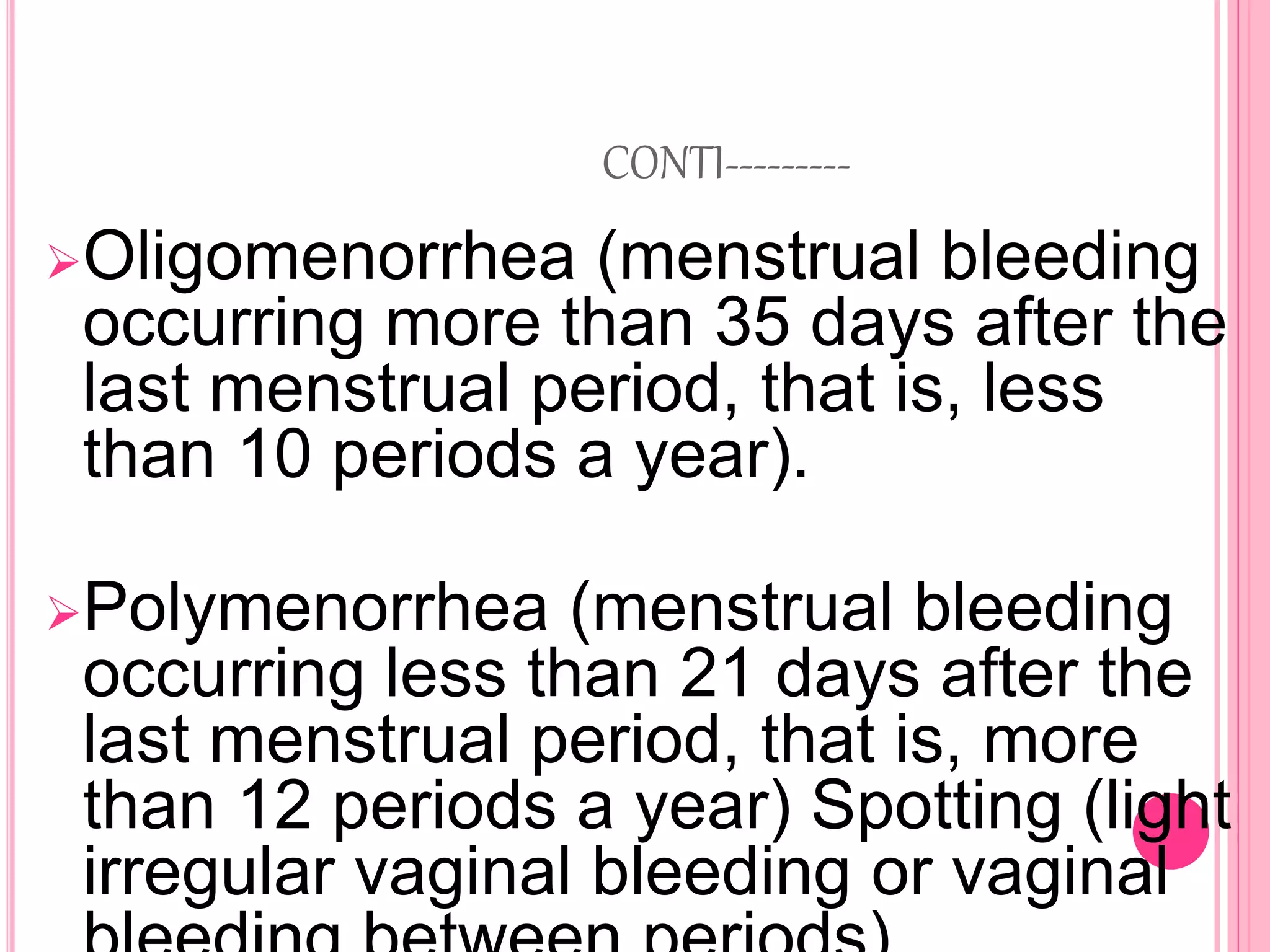 PPT on Menstrual irregularities (1).pptx
