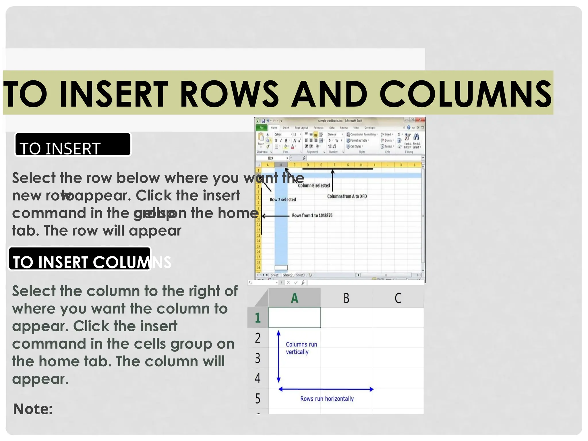 PowerPoint presentation on Microsoft Excel.docx