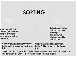 PowerPoint presentation on Microsoft Excel.docx | Free Download