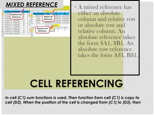 PowerPoint presentation on Microsoft Excel.docx