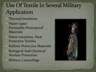 Military textile | PPT