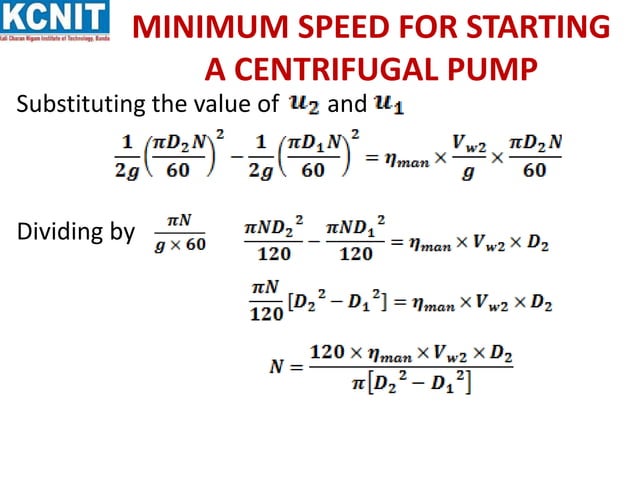 PPT ON MINIMUM SPEED OF PUMP.pptx