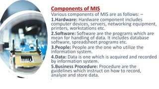 PPT on mis.pptx | Free Download