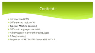 PPT ON MACHINE LEARNING by Ragini Ratre | PPT