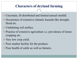 DRYLAND FARMING | PPTX