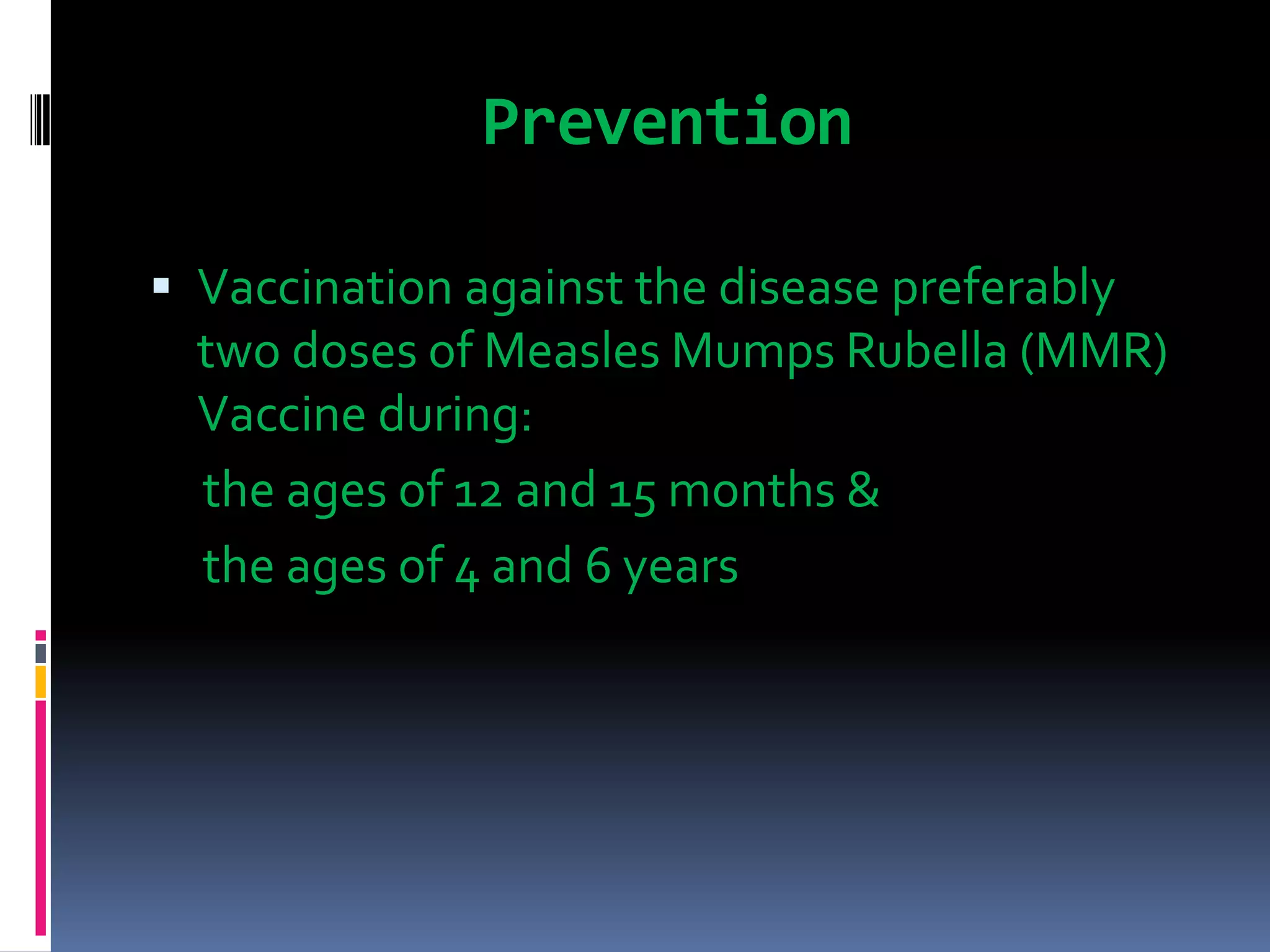 Ppt on mumps--a contagious disease | PDF