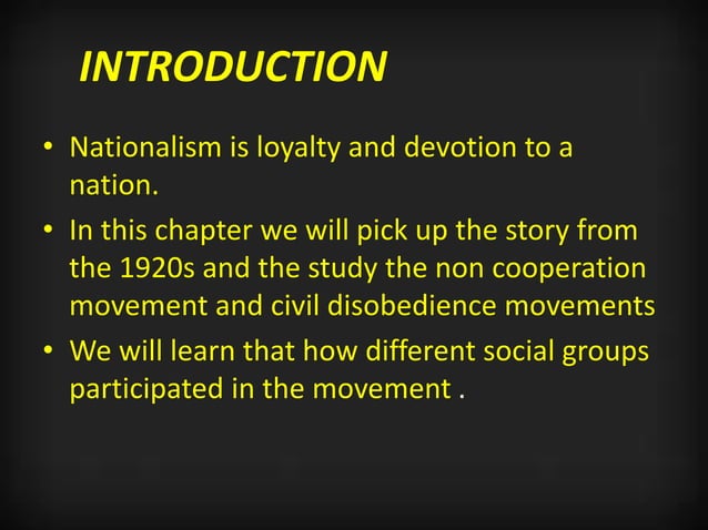 Ppt on nationalism in india... | PPTX