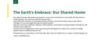 PPT on nature and environment.pptx it is best | PPTX