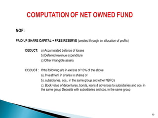 PPT on NBFCs & CIC in India | PPT