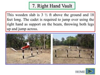 NCC Obstacle Training : Lt. Cdr. M. Arokiasamy | PPTX