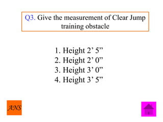 NCC Obstacle Training : Lt. Cdr. M. Arokiasamy | PPTX