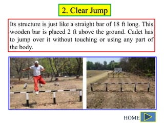 NCC Obstacle Training : Lt. Cdr. M. Arokiasamy | PPTX
