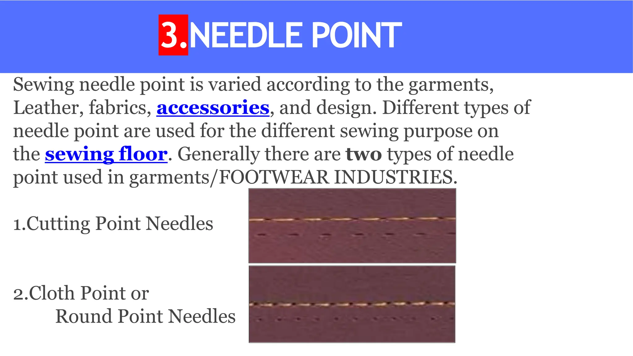 TITLE: SEWING NEEDLES IN THE SHOE INDUSTRY | PDF