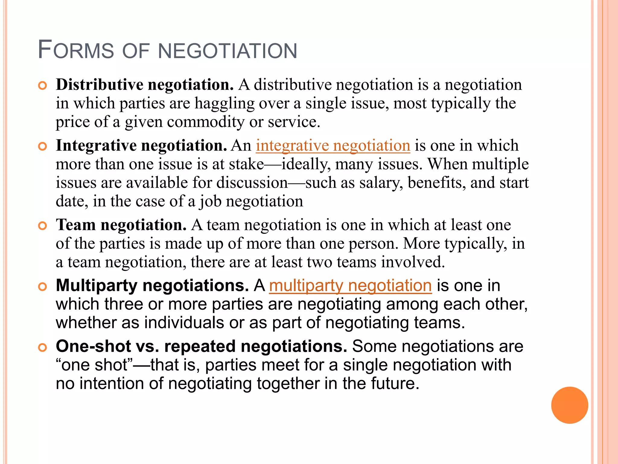 Ppt on negotiation in india | PPTX