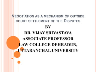 Ppt on negotiation in india | PPTX