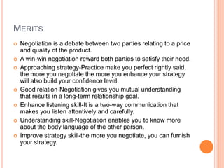 Ppt on negotiation in india | PPTX
