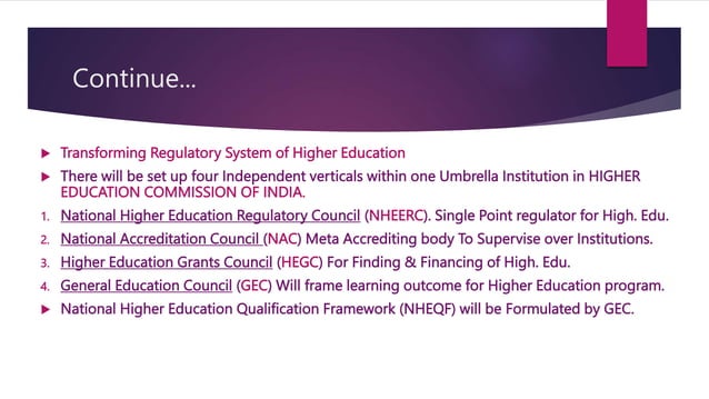 PPT ON NEP 2020.pptx | Education industry | Industries