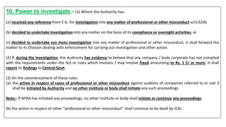 National Financial Reporting Authority Rules 2018 | PPTX
