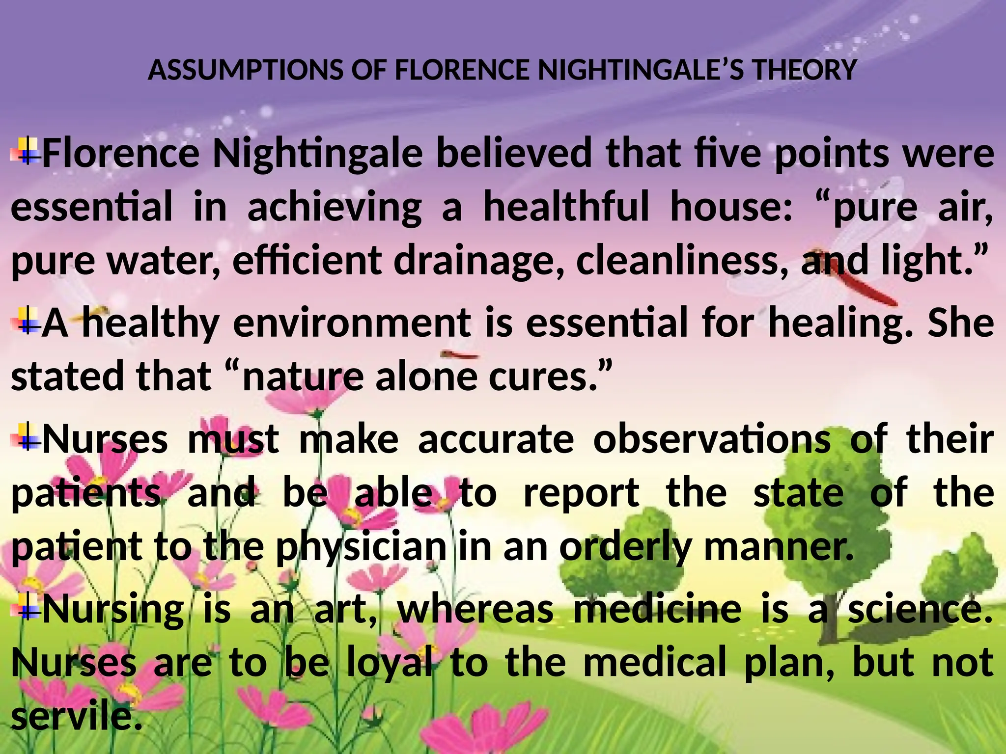 ppt on nightingle theory.pptx . And uses | PPTX | Healthcare Industry ...