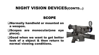 PPT on night vision technology | PPTX