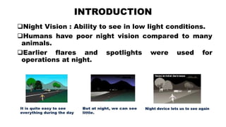PPT on night vision technology | PPT | Free Download