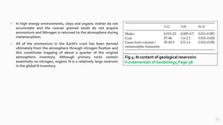 NITROGEN CYCLE INRELATION TO GEOLOGY | PPT