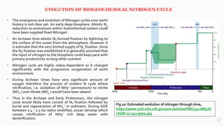 NITROGEN CYCLE INRELATION TO GEOLOGY | PPTX