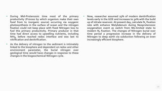 NITROGEN CYCLE INRELATION TO GEOLOGY | PPT