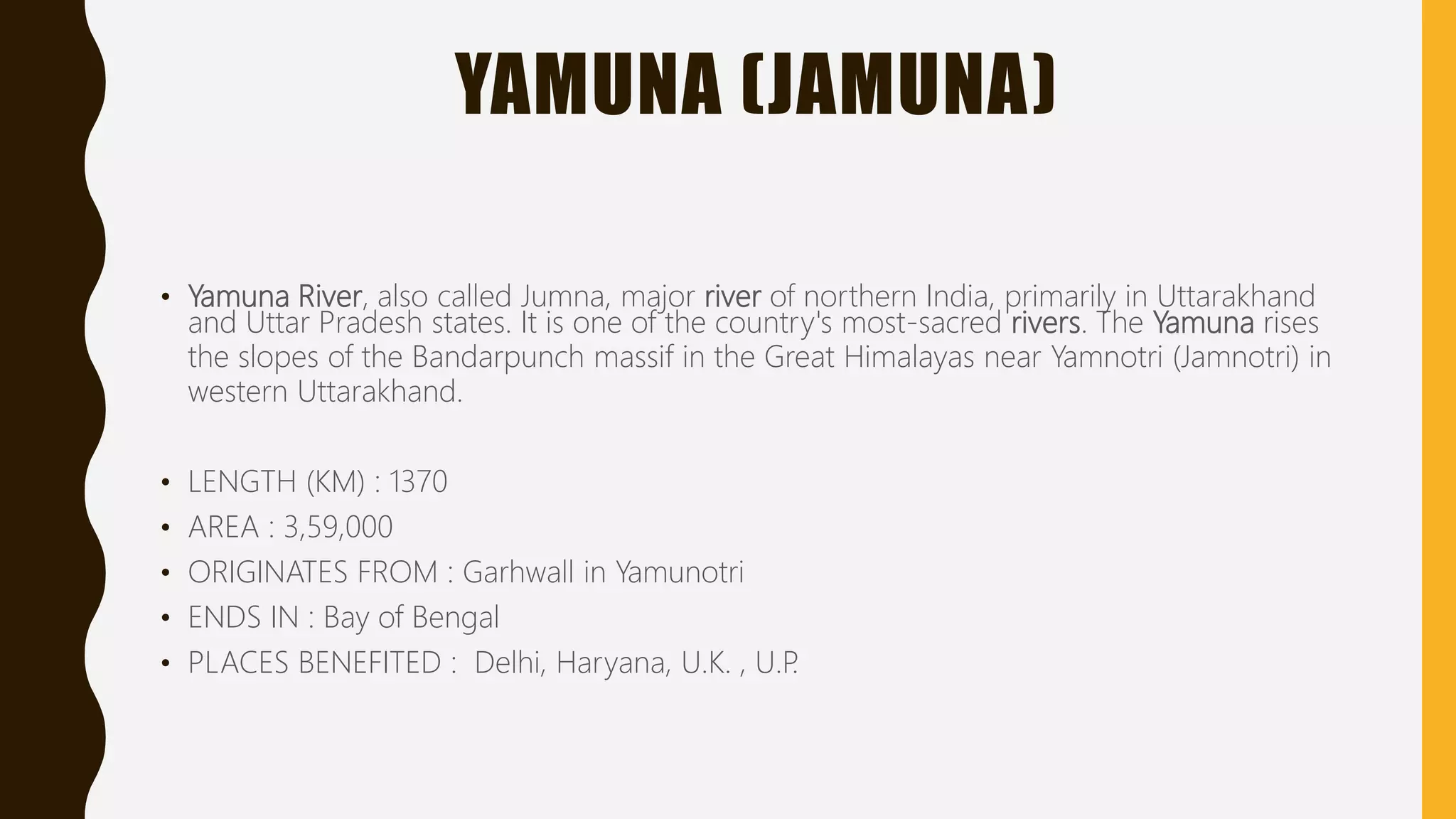 Ppt on north indian rivers | PPTX