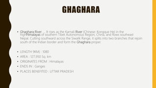 Ppt on north indian rivers | PPTX