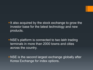 National Stock Exchange India | PPTX