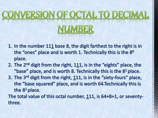 PPT ON NUMBER SYSTEM | PPTX