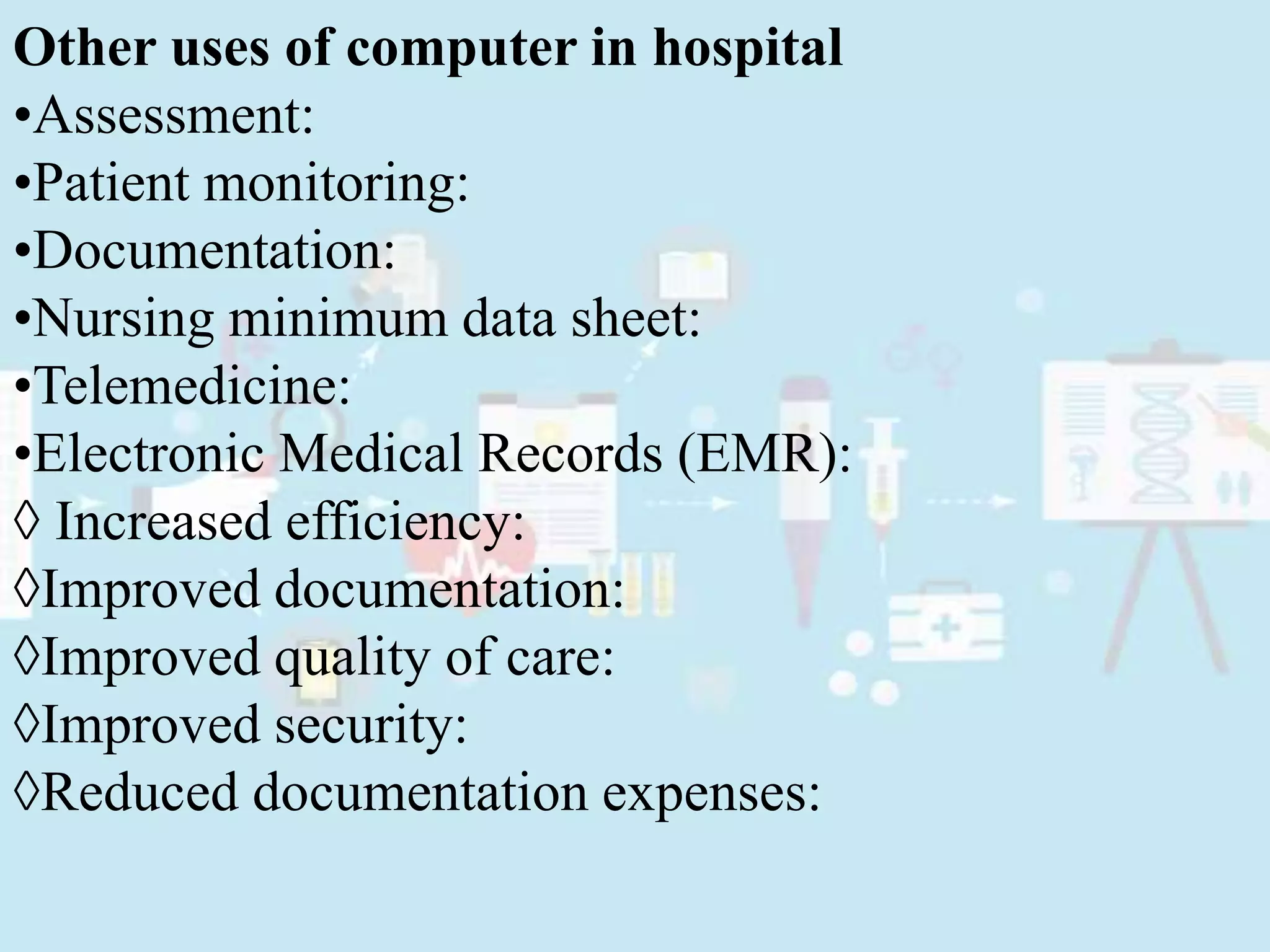 Ppt on nursing informatics | PPTX