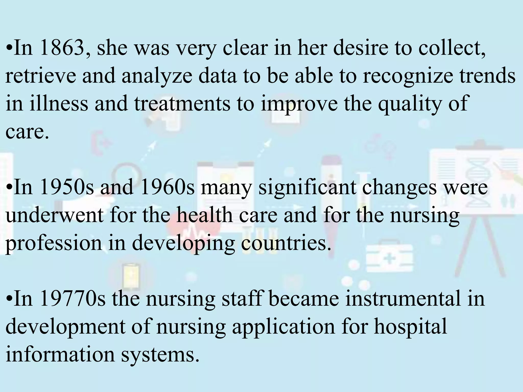 Ppt on nursing informatics | PPTX