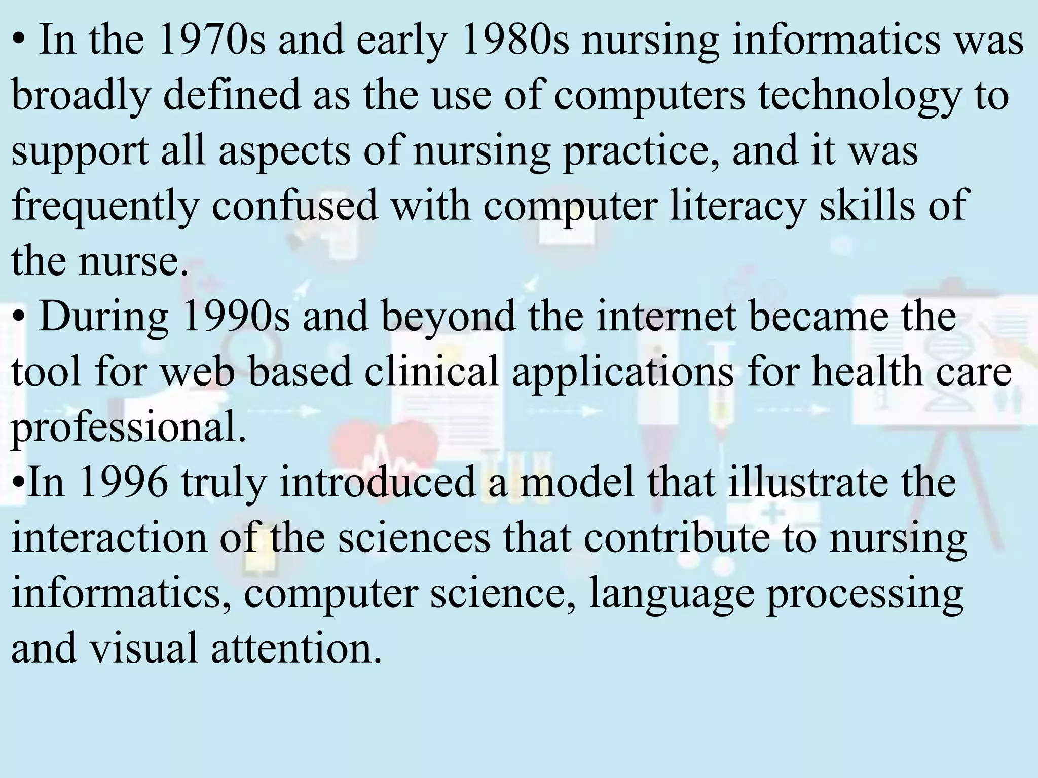 Ppt on nursing informatics | PPTX