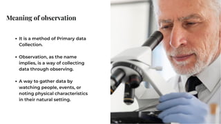 PPT on Observation Methods [BRM}.pdf