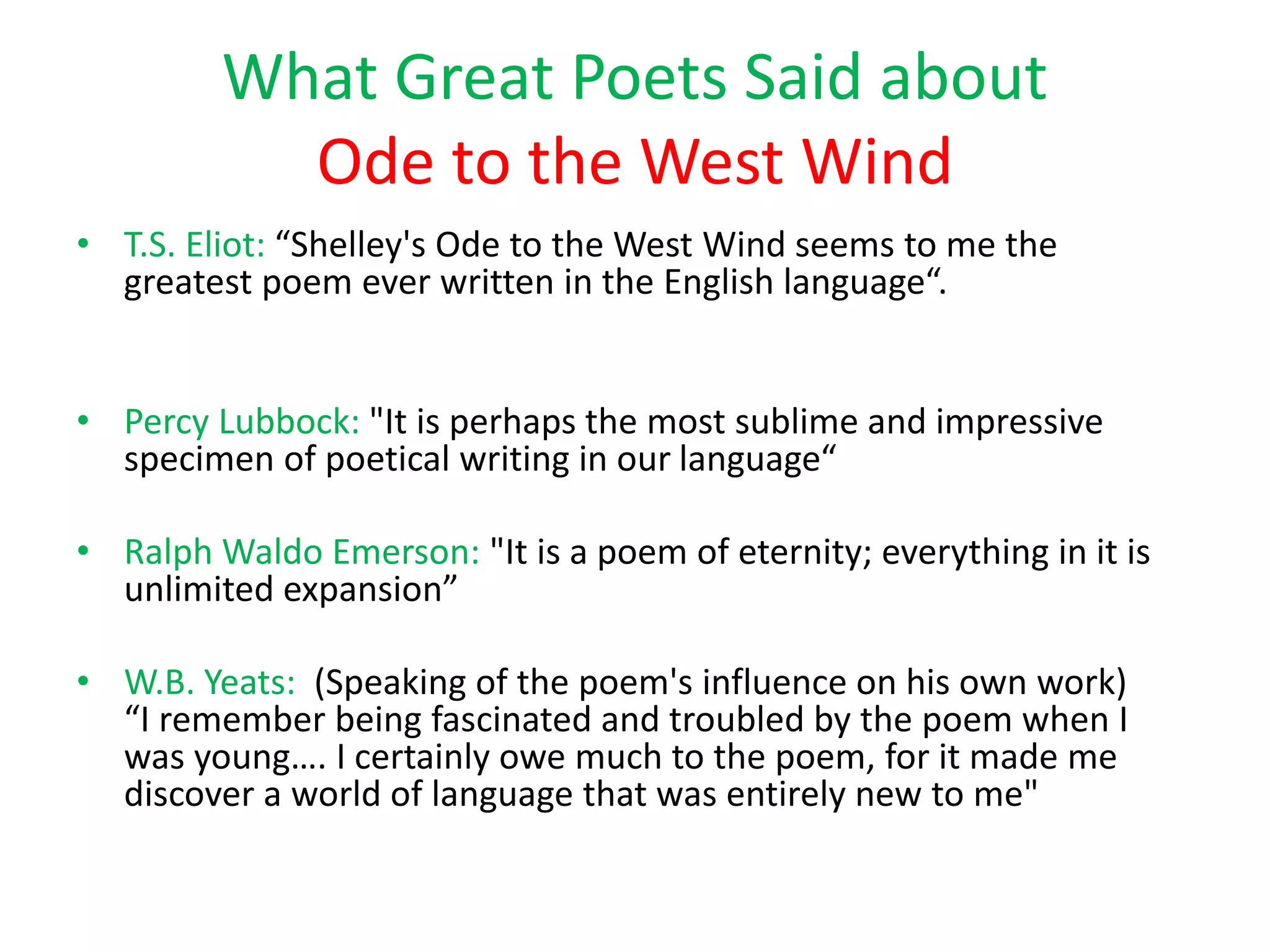 P.B. Shelley's Ode to the West Wind.pptx