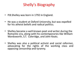 P.B. Shelley's Ode to the West Wind.pptx