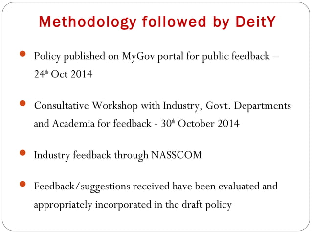 Policy on Open Application Programming Interfaces (APIs) | PPT