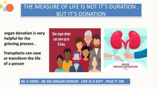 PPT ON ORGAN DONATION.pptx