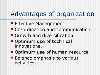 Ppt on organisation | PPT