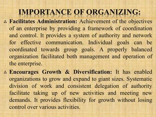 Ppt on organising | PPTX