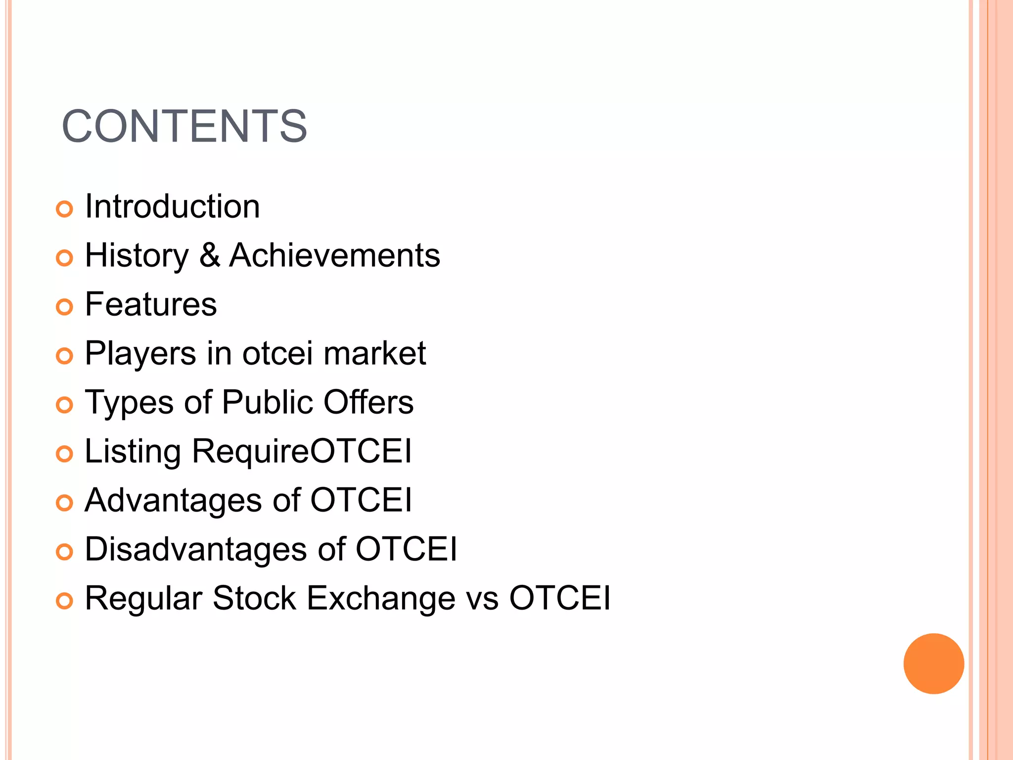 Ppt on otcei (1) | PPTX