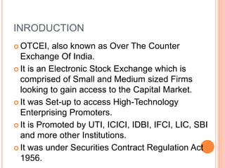 Ppt on otcei (1) | PPTX